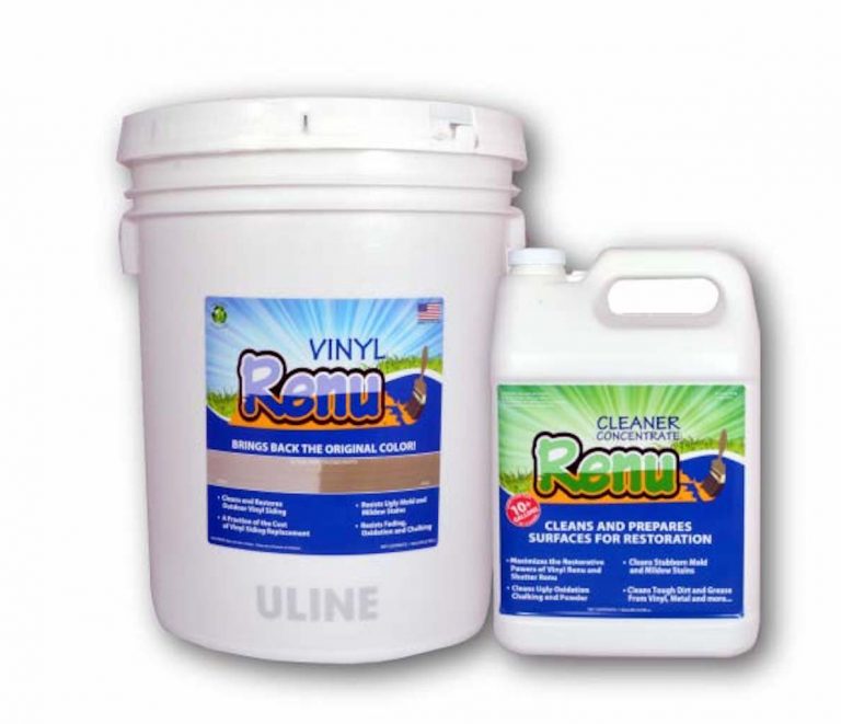 Vinyl Renu 5 Gallon-Siding Restoration Kit - CabinCareWNC