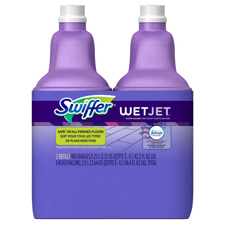 Swiffer Wetjet Hardwood Floor Mopping and Cleaning Solution Refills - CabinCareWNC